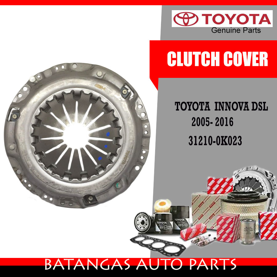 ORIGINAL TOYOTA CLUTCH COVER for INNOVA DSL 2005-2016 PN: 31210-0K023 ...