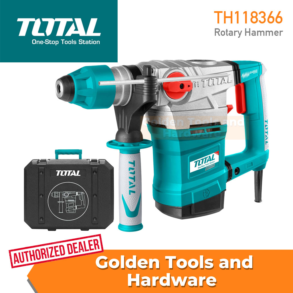 Total TH118366 Rotary Hammer 1800W | Lazada PH