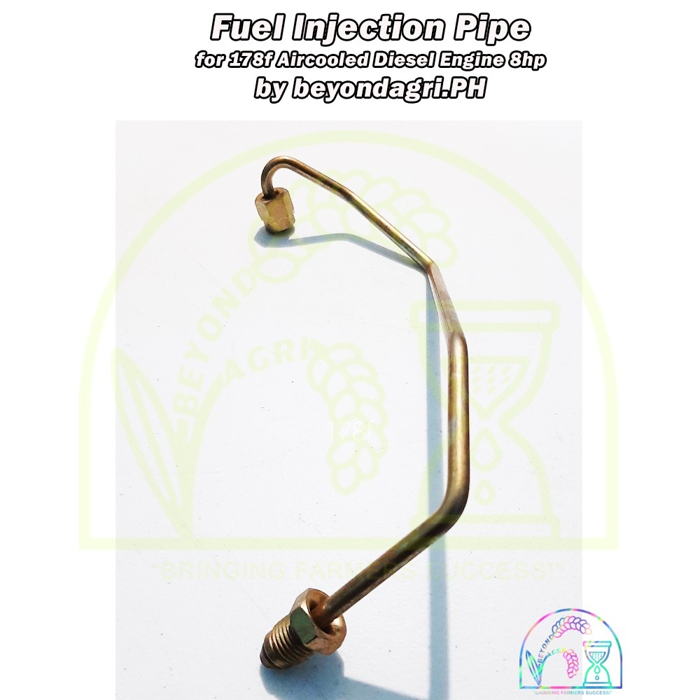 Fuel Injection Pipe for 178F Aircooled Diesel Engine 7 hp 8.5 hp 8 hp ...