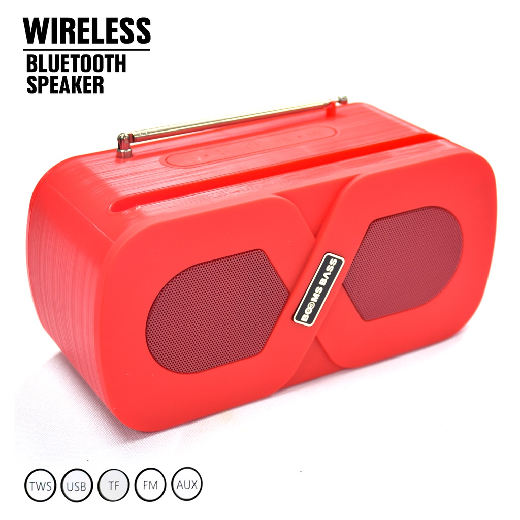 Booms bass L2 Radio Star Bluetooth Speaker with Branded 20,000mah power ...
