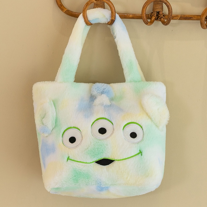 Ready Stock-New Disney Plush Tote Bags Mickey Mouse Stitch Lotso Daisy ...