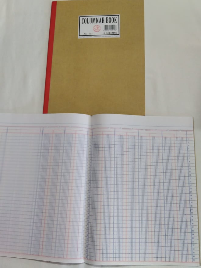 NOTEBOOK Columnar Notebooks Column 2, 4, 8, 12, 14 - per piece | Lazada PH