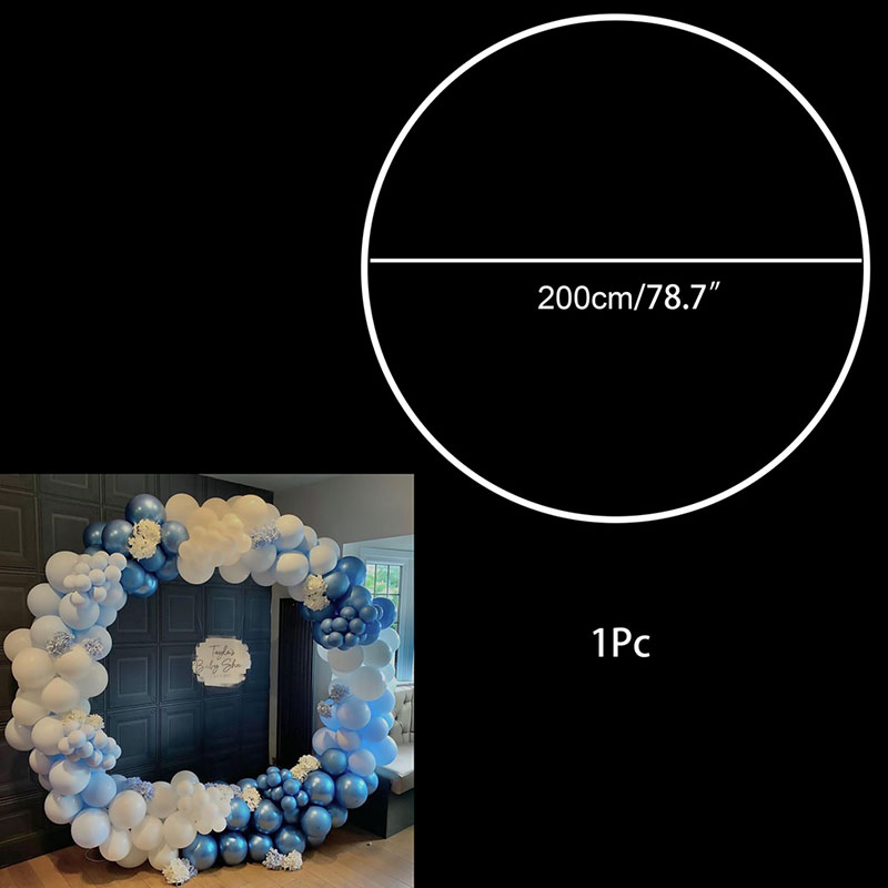 100/200cm Round Balloon Stand Circle Balloon Arch Stand Party ...