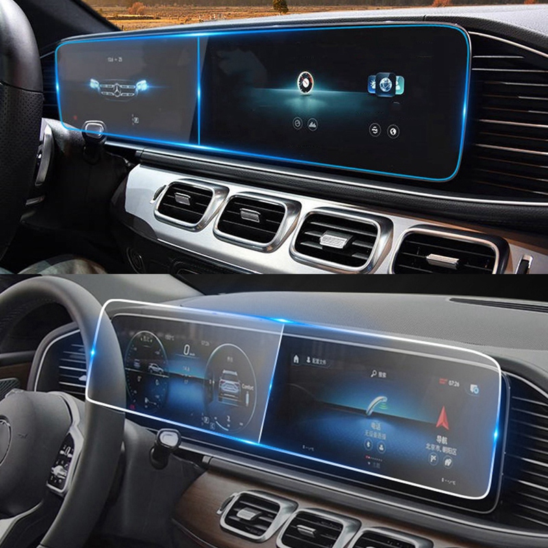 [COD][จัดส่งฟรี]Car Console Navigation Screen Tempered Glass Protector ...
