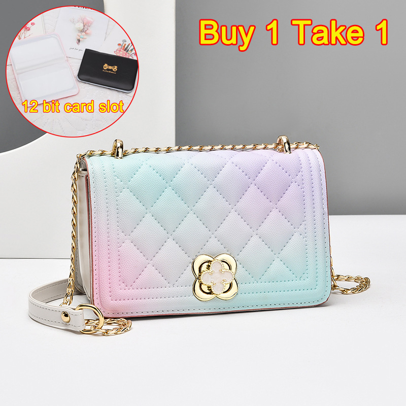 Rayling Classic Rhombus Chain Bag Ladies Shoulder Bag Crossbody ...