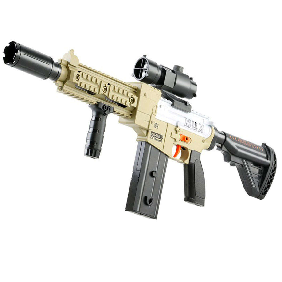 Electric M416 Toy Gun Electric Automatic Shooting Toy For Boys And ...