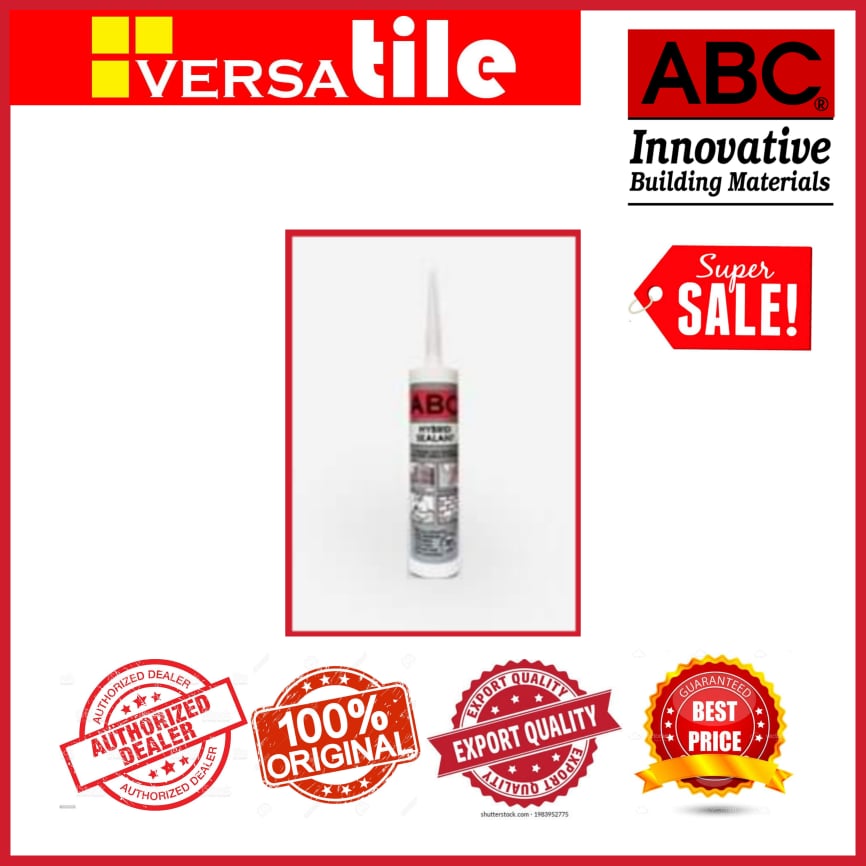 ABC Hybrid Sealant Flexible and Paintable Gap Filler 300ml | Lazada PH