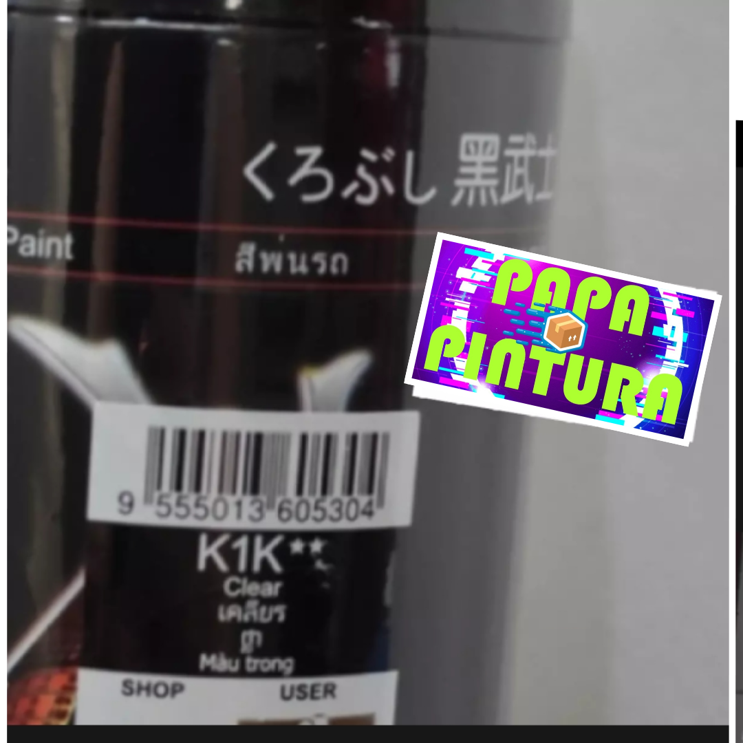 SAMURAI PAINT 1K TOP COAT K1K** CLEAR (SPECIAL PAINTS) 300ML | Lazada PH