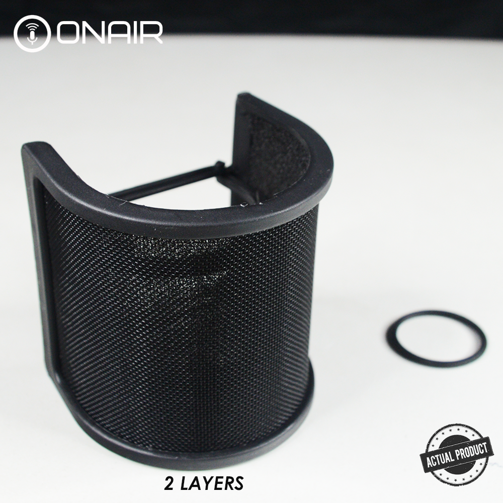 ONAIR Mic Screen Pop Filter 2/3 Layers | Lazada PH