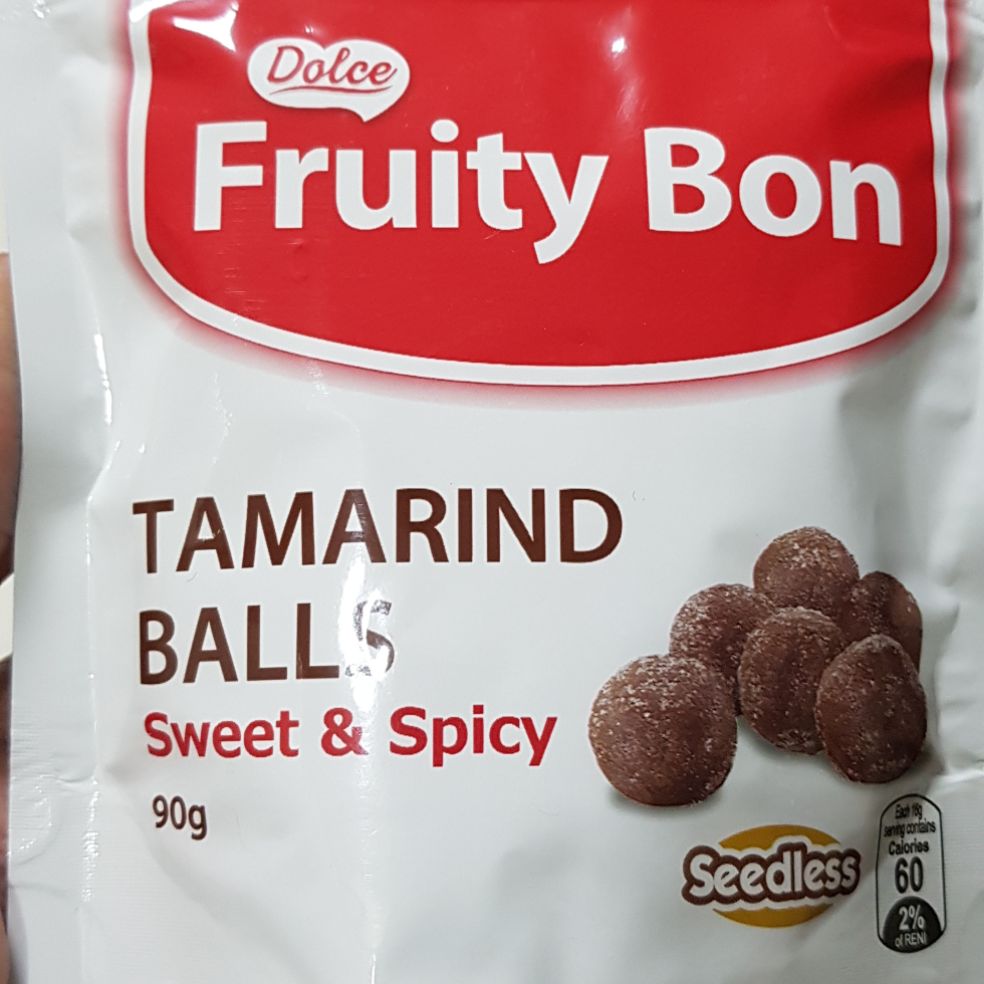 Dolce Fruity Bon Tamarind Balls Sweet & Spicy 90g x 6 Bags | Lazada PH