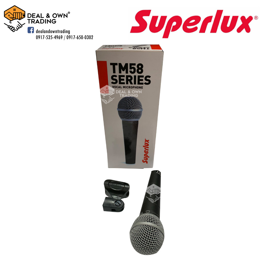 Superlux TM58 Microphone (Original) | Lazada PH