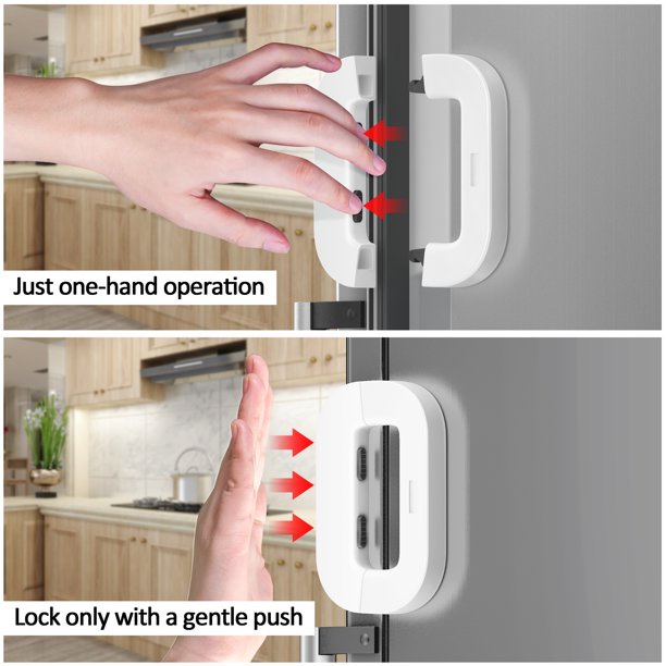 Cabinet Door Safety Lock Door Lock Refrigerator Lock Multipurpose ...