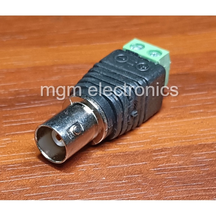 CCTV Connector BNC Male / Female, DC Male / Female 2.1mm Adapter ...