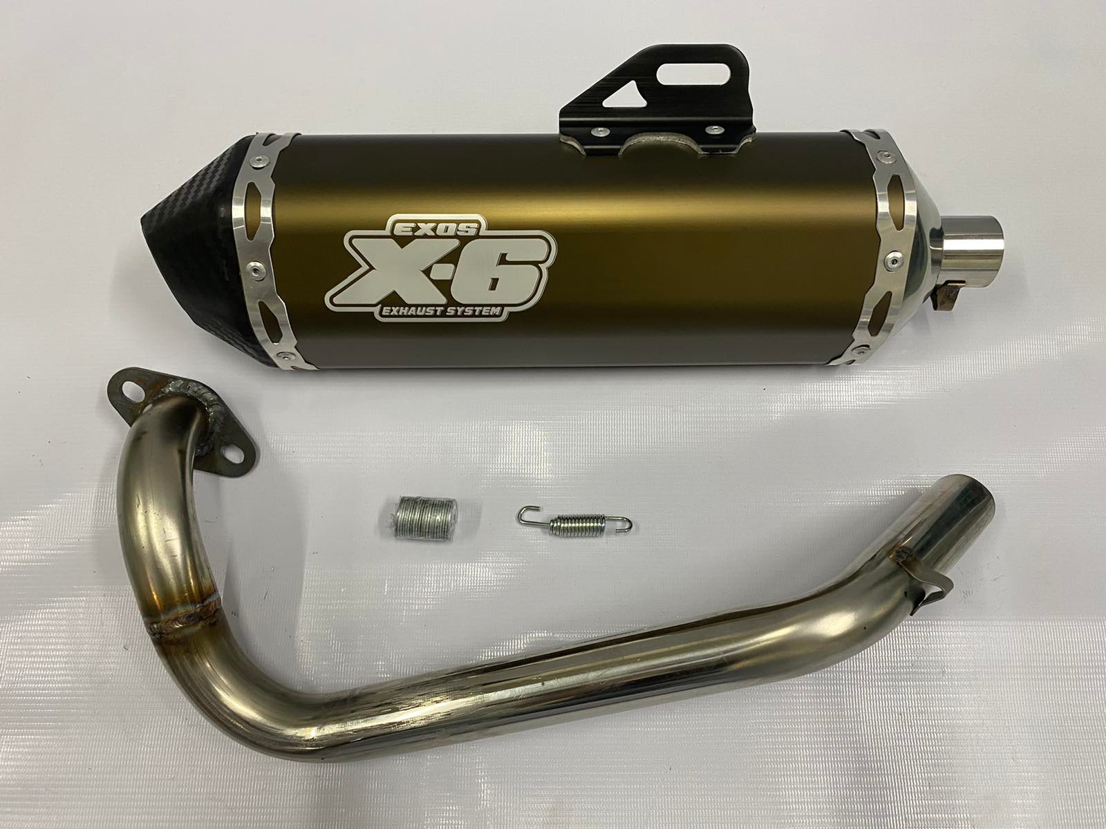 EXOS X6 Hayate 125 Full Exhaust System | Lazada PH