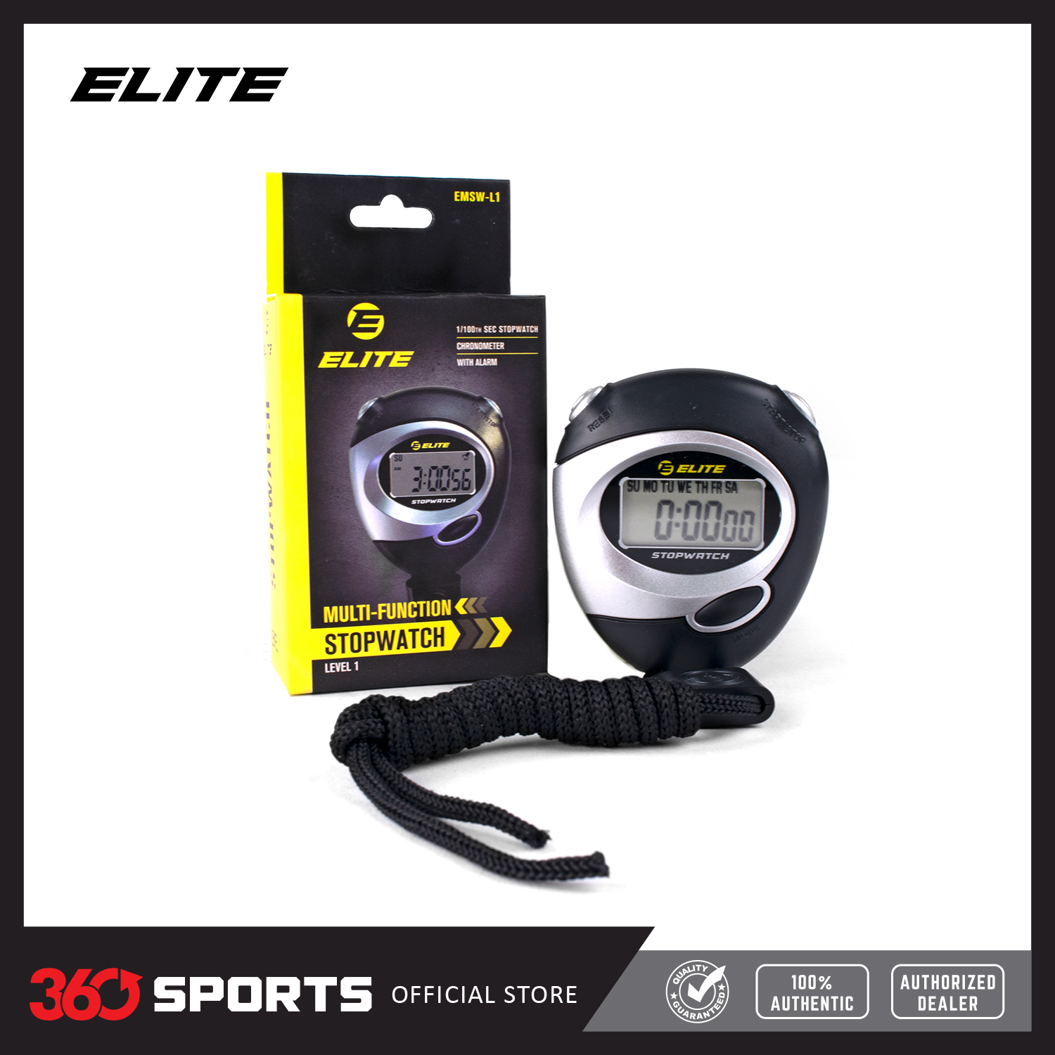 Elite Sports Multi-Function Stopwatch/Timer Level 1 | Lazada PH