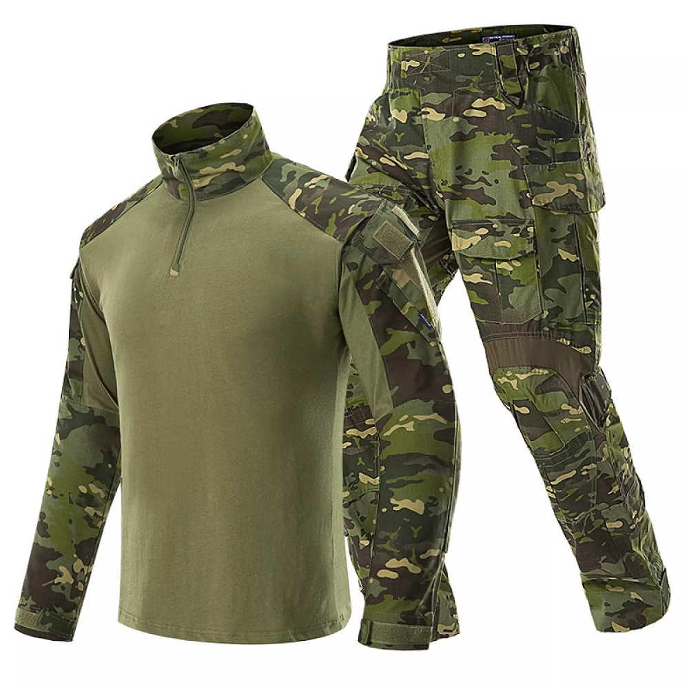 ASIAON Gen3 Tactical Uniform Set BDU MCTP Camouflage Combat Shirt Pants ...