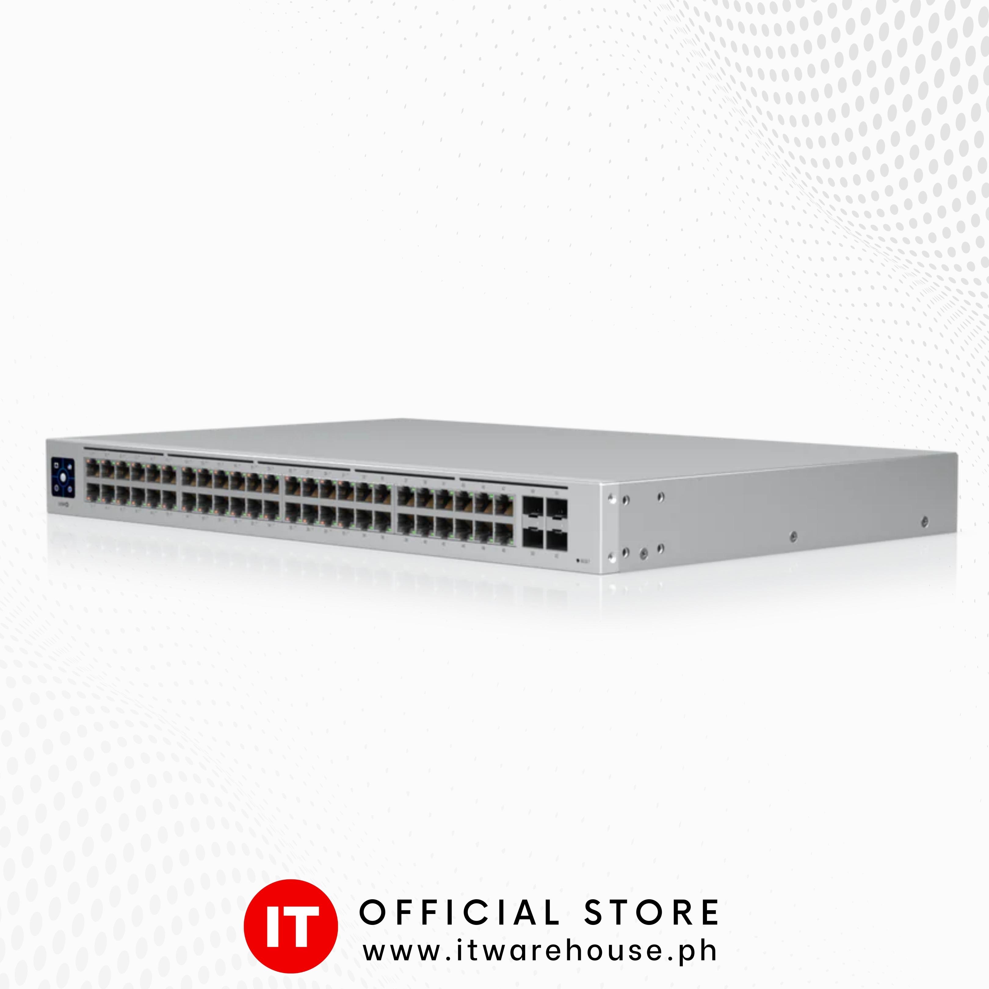 Ubiquiti USW 48 PoE Unifi 48 Port Managed Gigabit PoE Switch with SFP ...