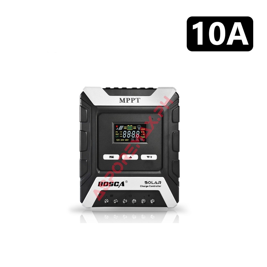 BOSCA 10A/20A/30A/40A/50A/60A MPPT Solar Charge Controller 12V 24V 48V ...