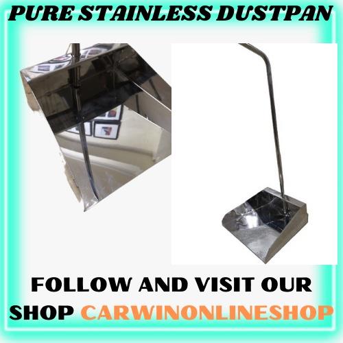 sarena.ph HEAVY DUTY PURE STAINLESS DUSTPAN / PANG BAHAY/OFFICE USE W ...