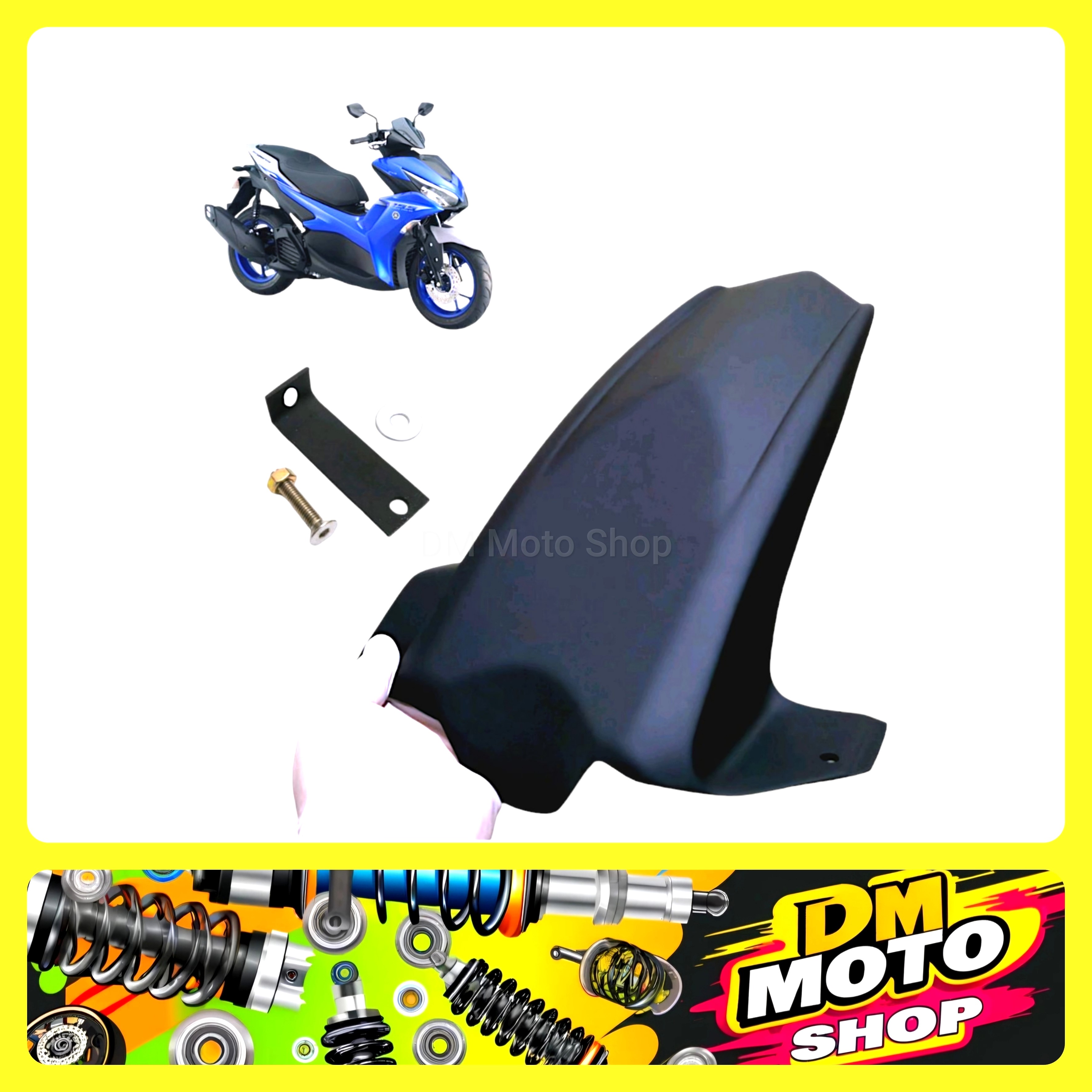 Yamaha Aerox V1/V2 Rear Fender Tire Hugger - Keep Your Scooter Clean ...