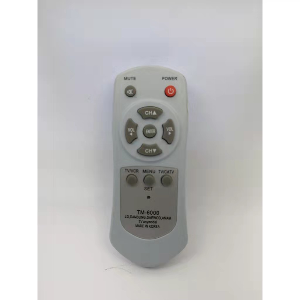 Universal Remote (For Korean Brand CRT OLD Model TV's) - Remote Control ...