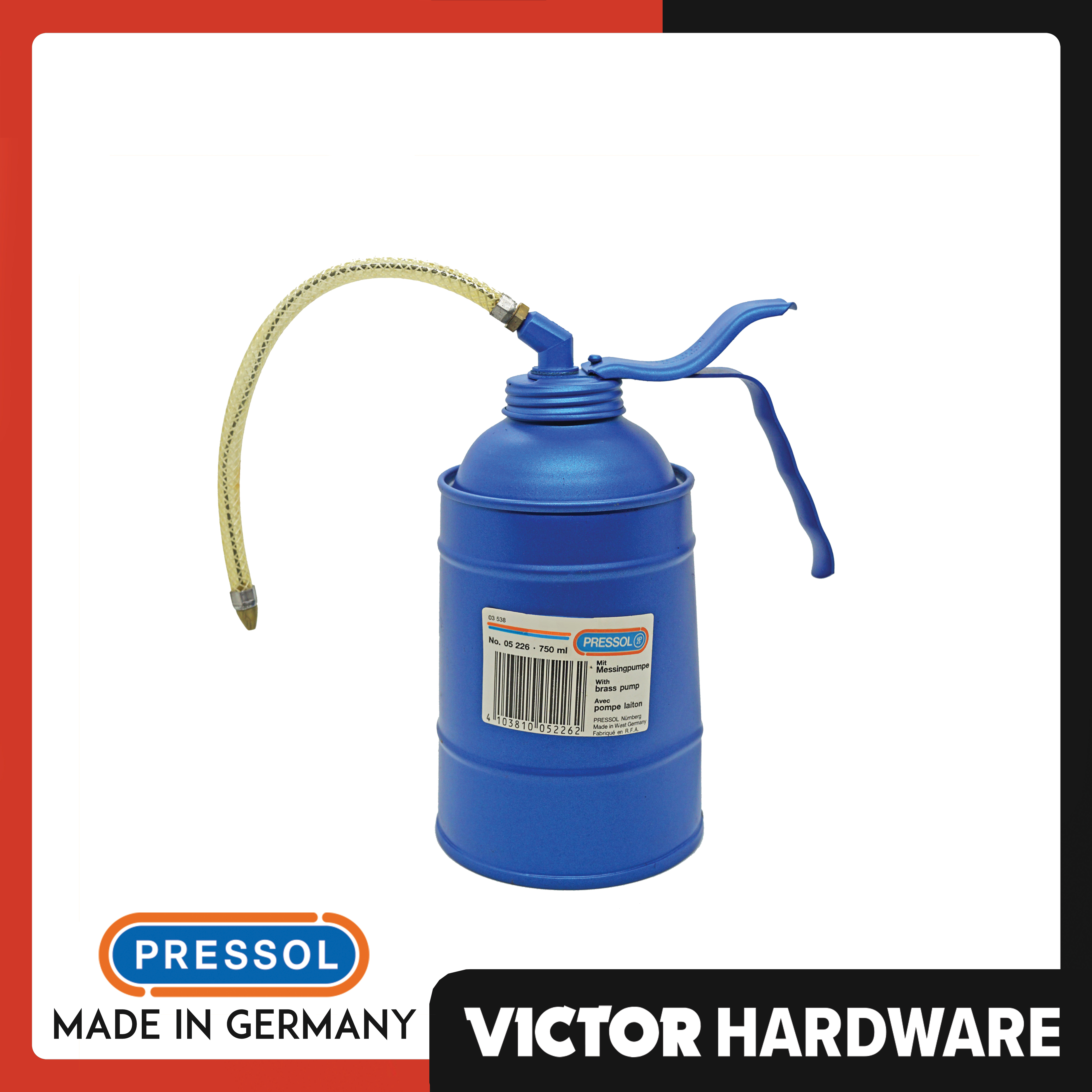 Pressol 750ml Blue Oiler - Model #05226 with Rigid & Flexible Spout ...