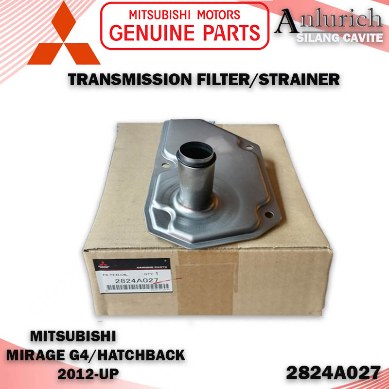 AUTOMATIC TRANSMISSION FILTER Mitsubishi Mirage G4/hatchback 2012-UP Part no. 2824A027 | Lazada PH