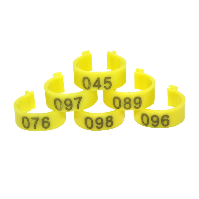 50/100Pcs Chicken leg ring Adjustable Leg band for gamefowl duck ...