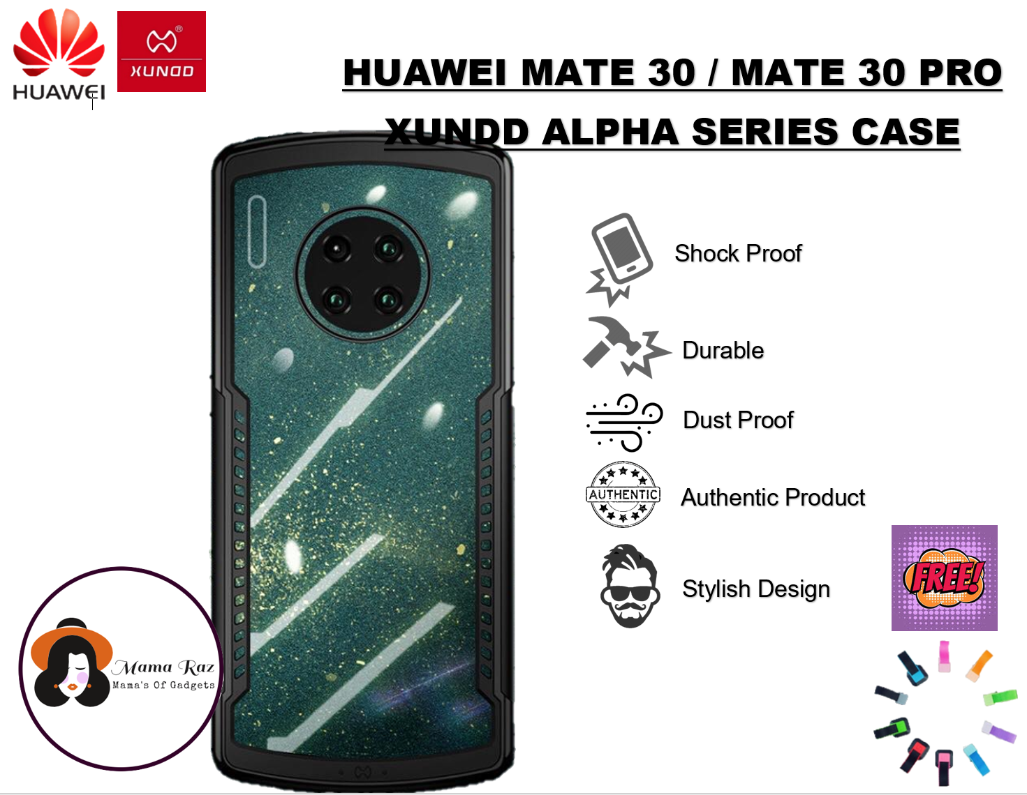 Huawei Mate 30 / Mate 30 Pro Case Xundd Alpha Series Airbag Shockproof ...