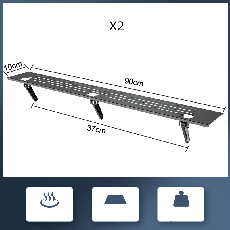 TV Set-Top Box Rack Punch-Free Computer Monitor Holder Bracket Top ...