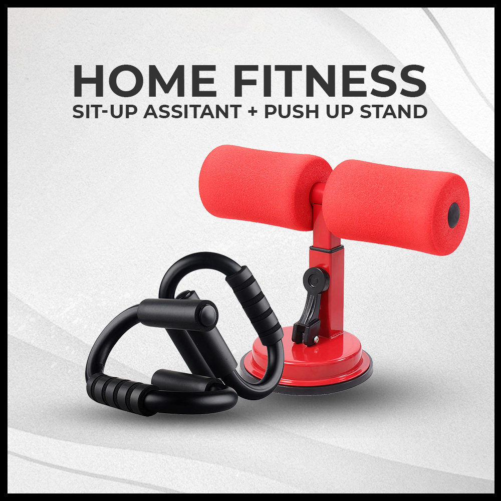 Sit Up Assistant Pro Portable Self-Suction Sit-up Bar Abdominal Core ...