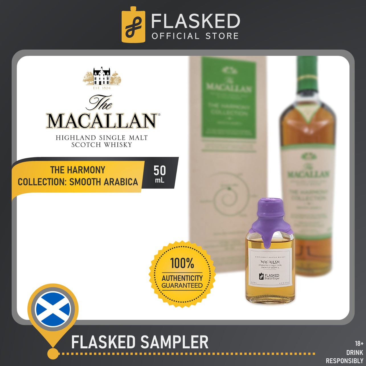 The Macallan The Harmony Collection Smooth Arabica Single Malt Scotch ...