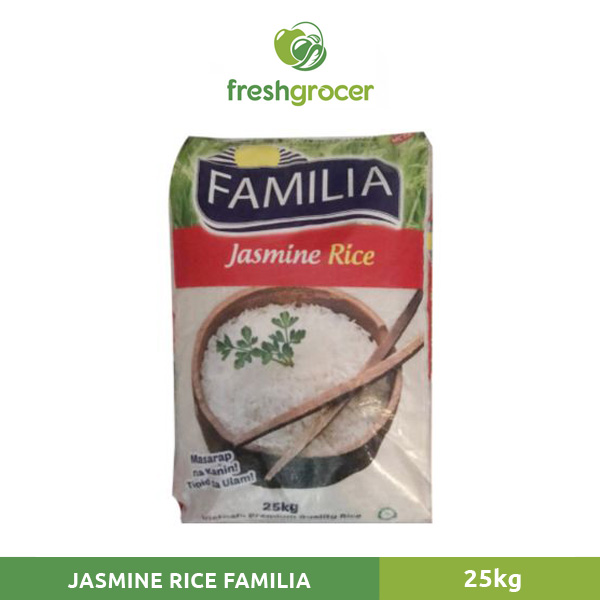 Jasmine Rice Familia 25kg | Lazada PH