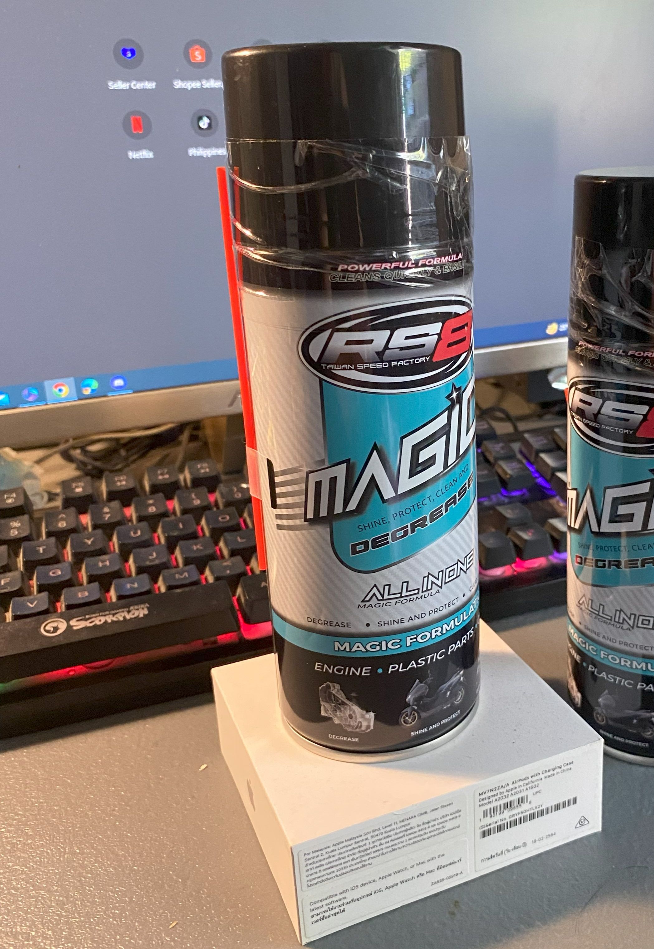 RS8 CVT Cleaner & Degreaser Jet Spray | Lazada PH