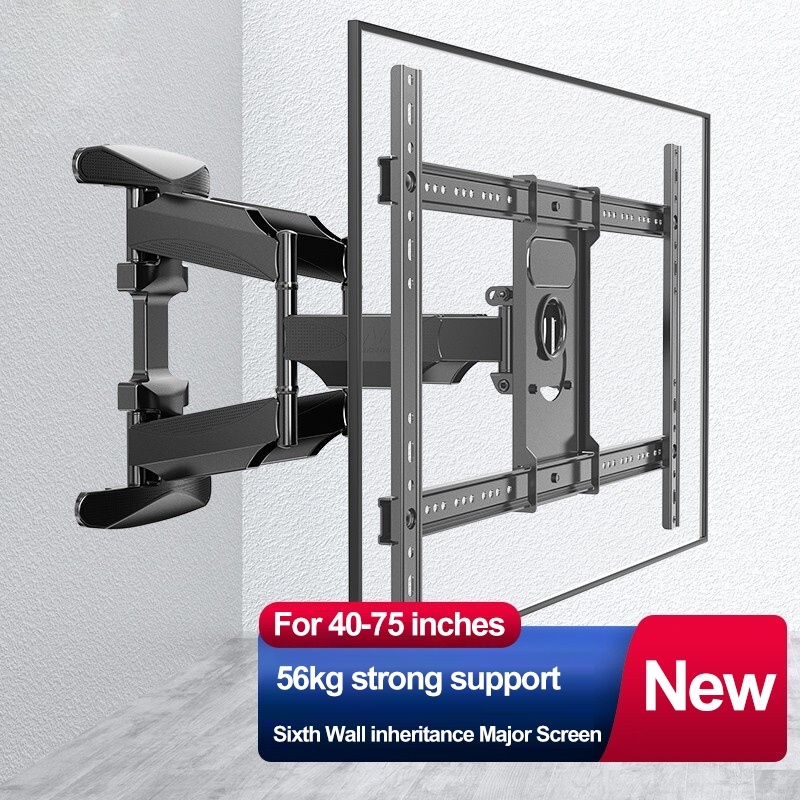 Fits to 40-75 inch Full Motion TV Bracket Wall Mount 50 55 60 65 70 ...