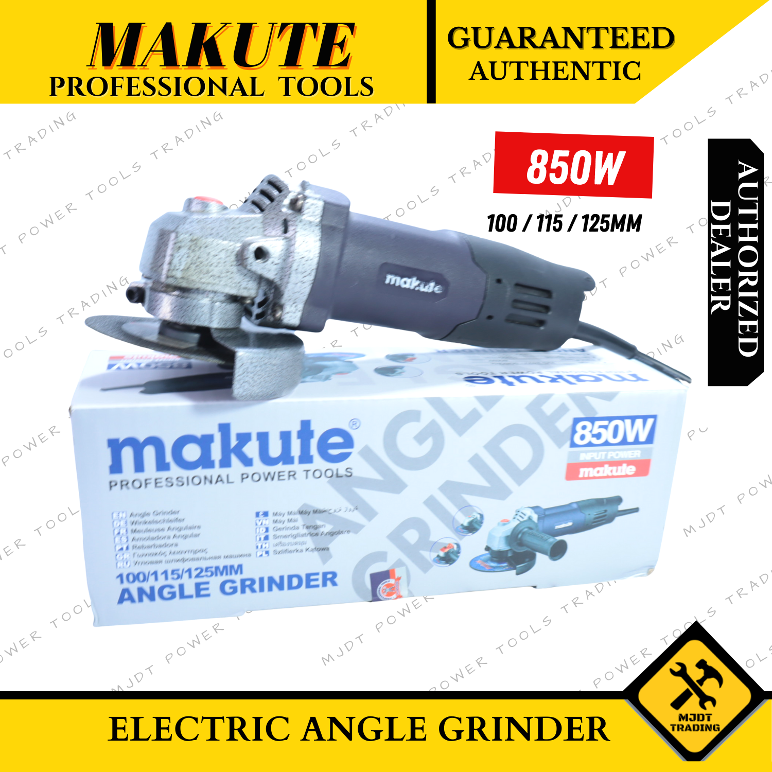 MAKUTE ELECTRIC ANGLE GRINDER : 850W | Lazada PH