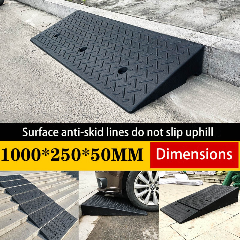 Tire Ramp Footpath Rubber Heavy Duty Tire Ramp Footpath Path Portable ...