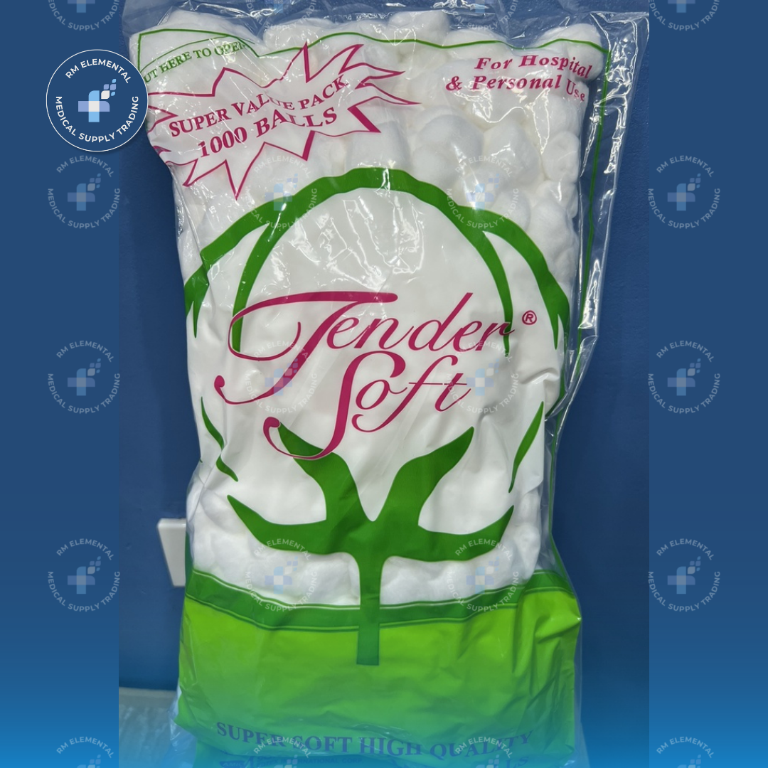 Cotton Balls TENDER SOFT 1000 pieces per pack | Lazada PH