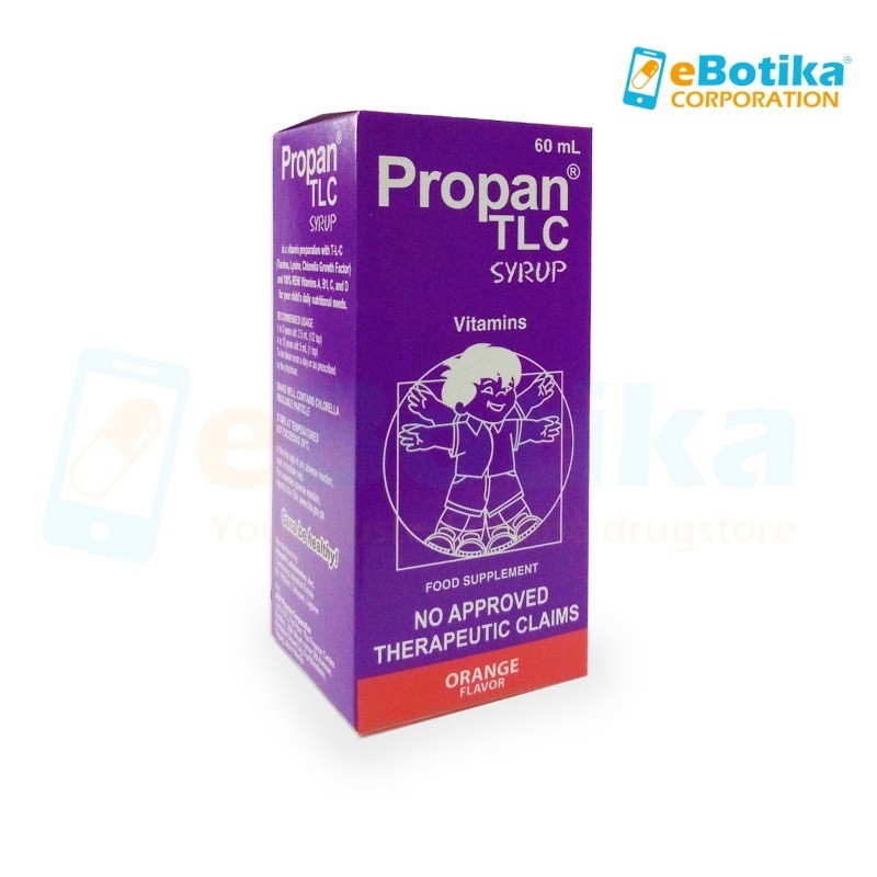Propan TLC Syrup 60ml | Lazada PH