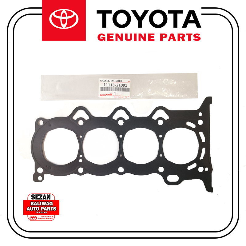 TOYOTA CYLINDER HEAD GASKET VIOS YARIS 2002-2016 1.5 1NZFE 2NZFE 11115 ...