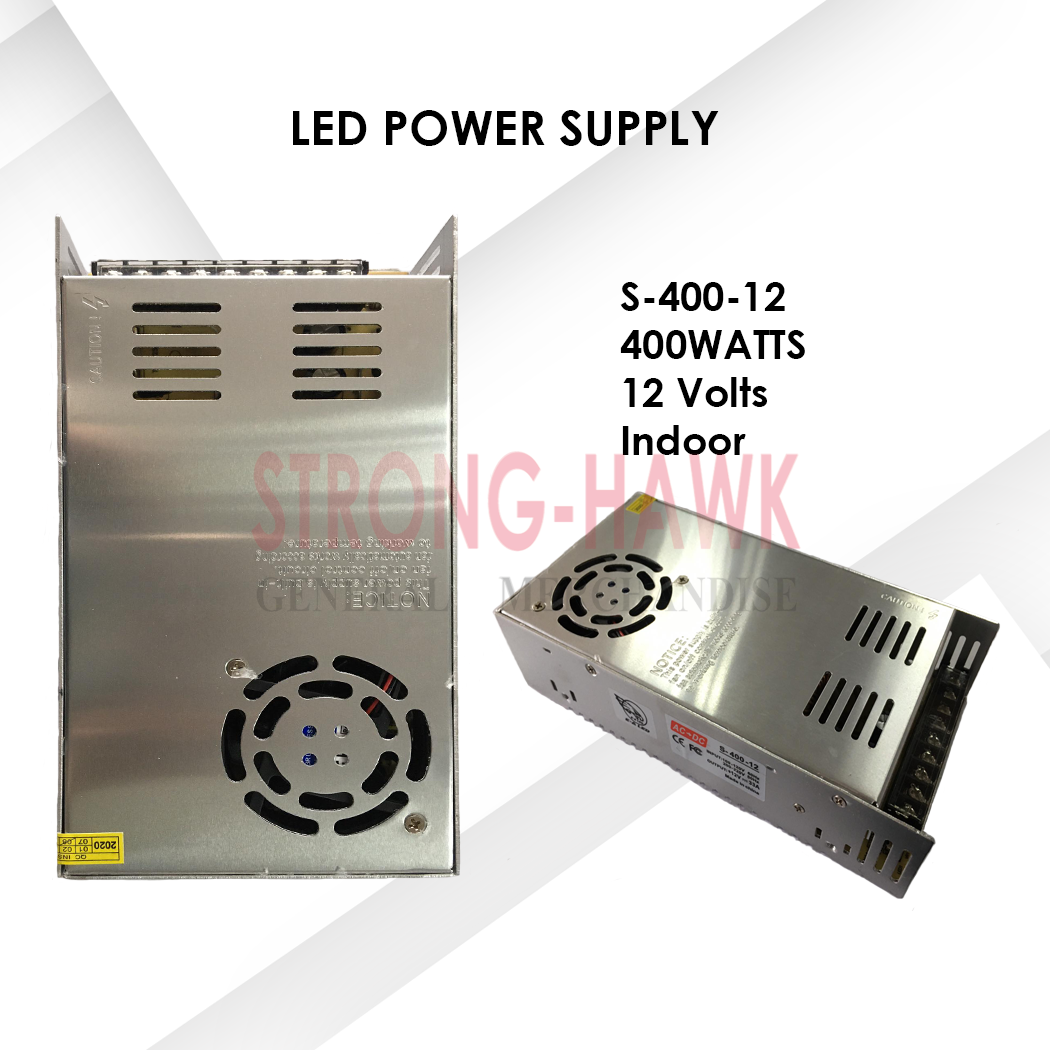 POWER SUPPLY FOR LED SIGNAGE 12V (INDOOR) | Lazada PH