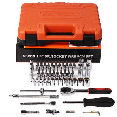 53pcs Combination Tool Wrench Set Car Repair Tool Sets | Lazada PH