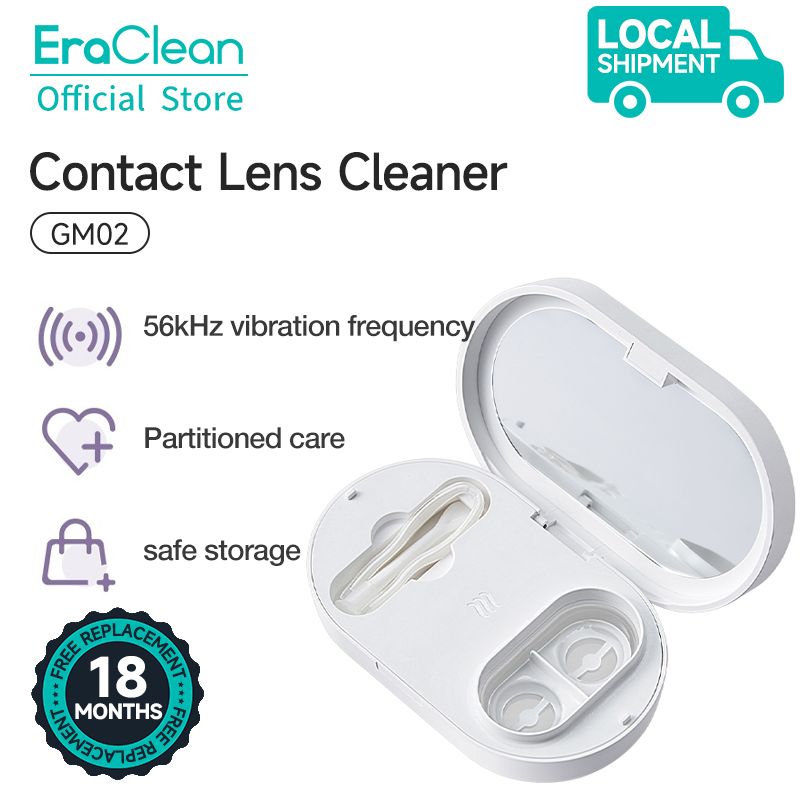Eraclean GM02 Portable Mini Contact Lenses Cleaning Box 56000 Times ...