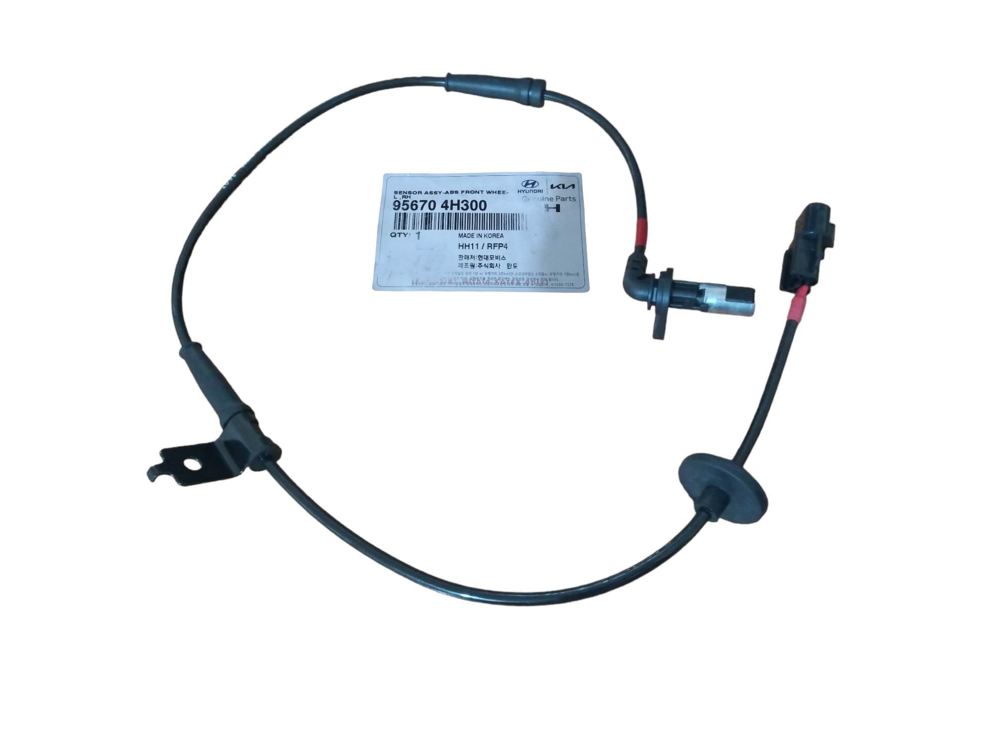 [ORIGINAL] 956704H300 WHEEL ABS SENSOR FRONT RIGHT SIDE HYUNDAI GRAND ...