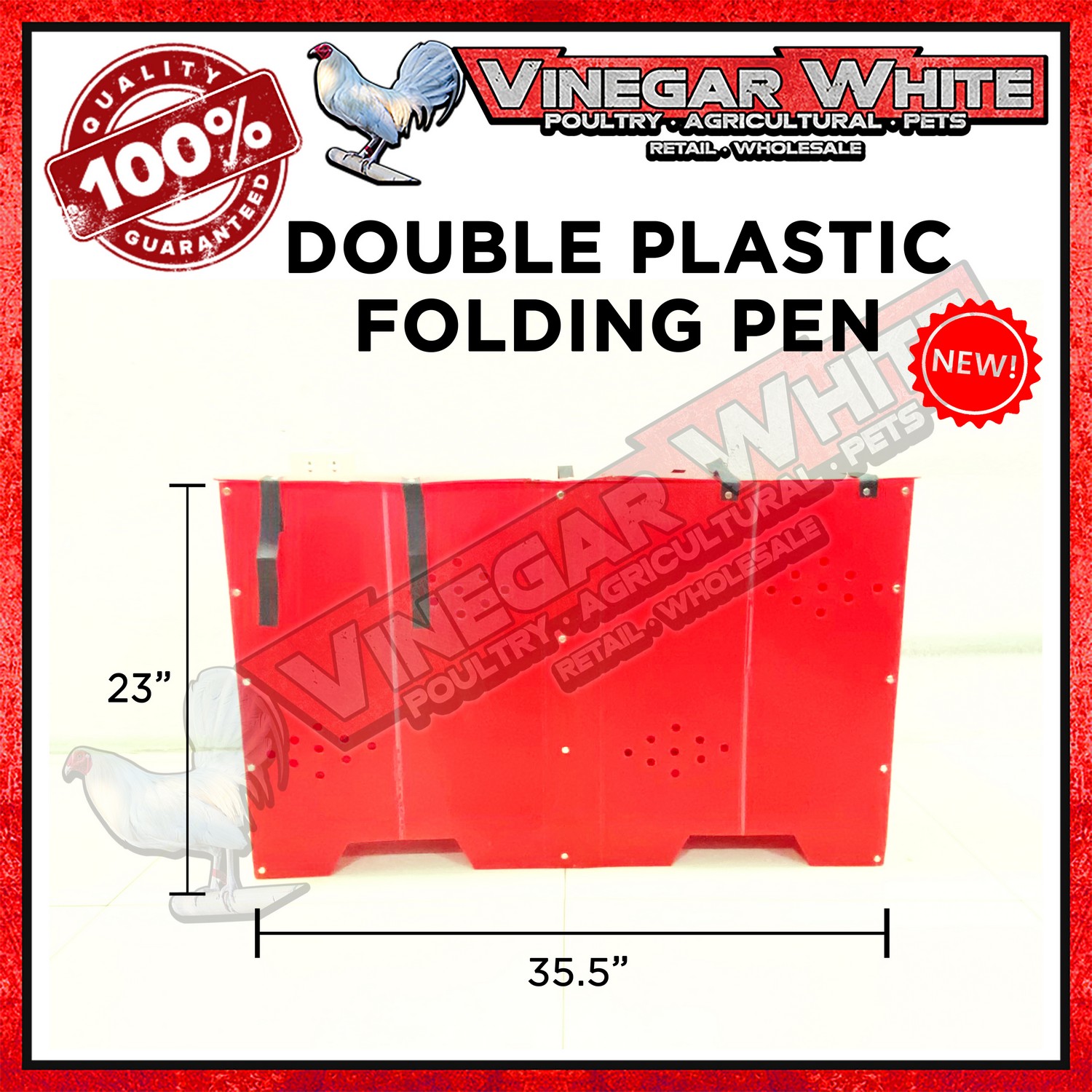 Sabong Folding Cage Derby Box Wooden Plastic Heavy Duty for Gamefowl ...