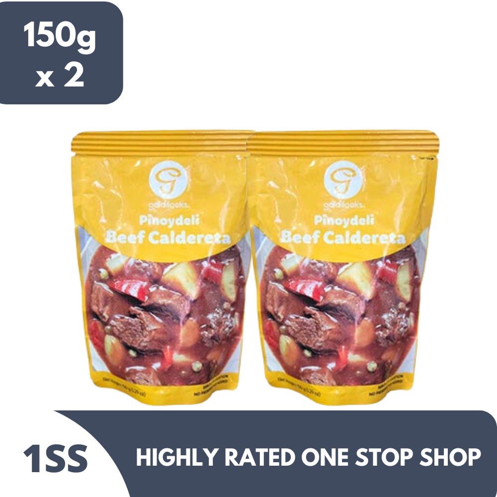 Goldilocks Pinoydeli Beef Caldereta 150g x 2 | Lazada PH