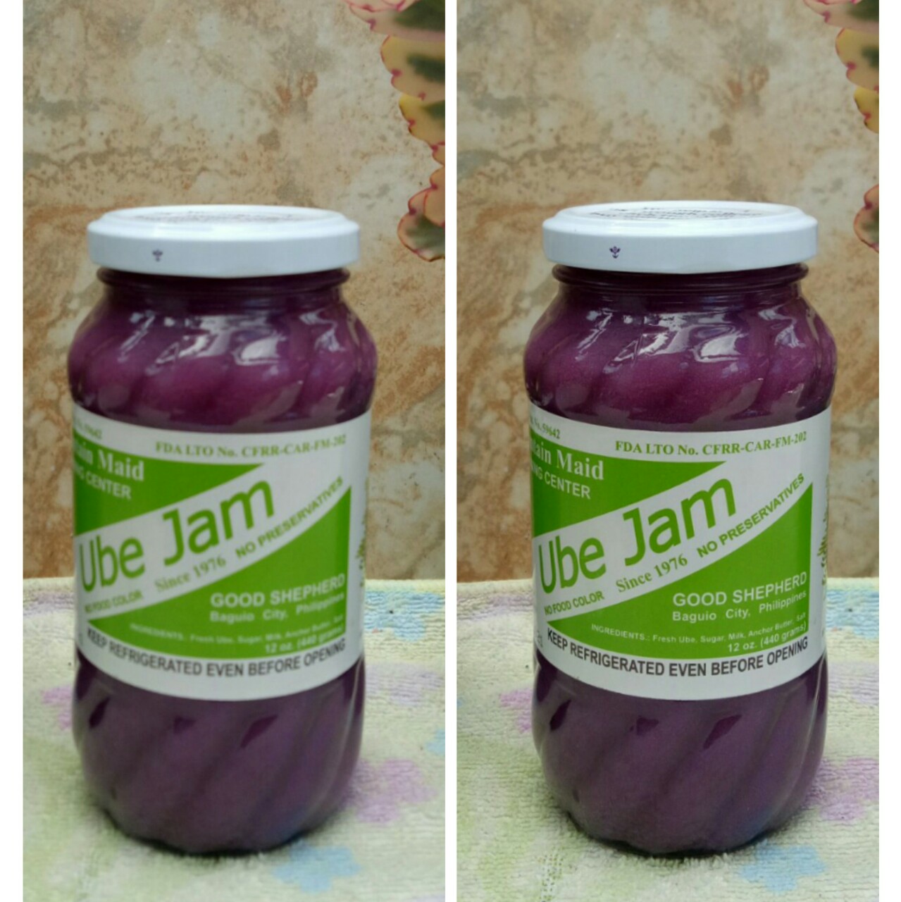2 pcs Ube Jam Good Shepherd, Baguio Pasalubong, Baguio Delicacies ...