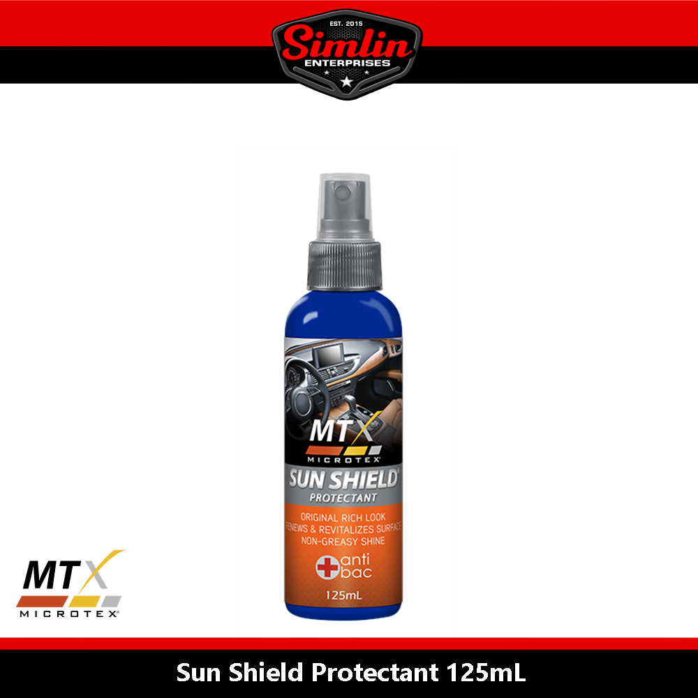 Microtex MTX Sun Shield Anti-Bac Car Interior Protectant 125ml | Lazada PH