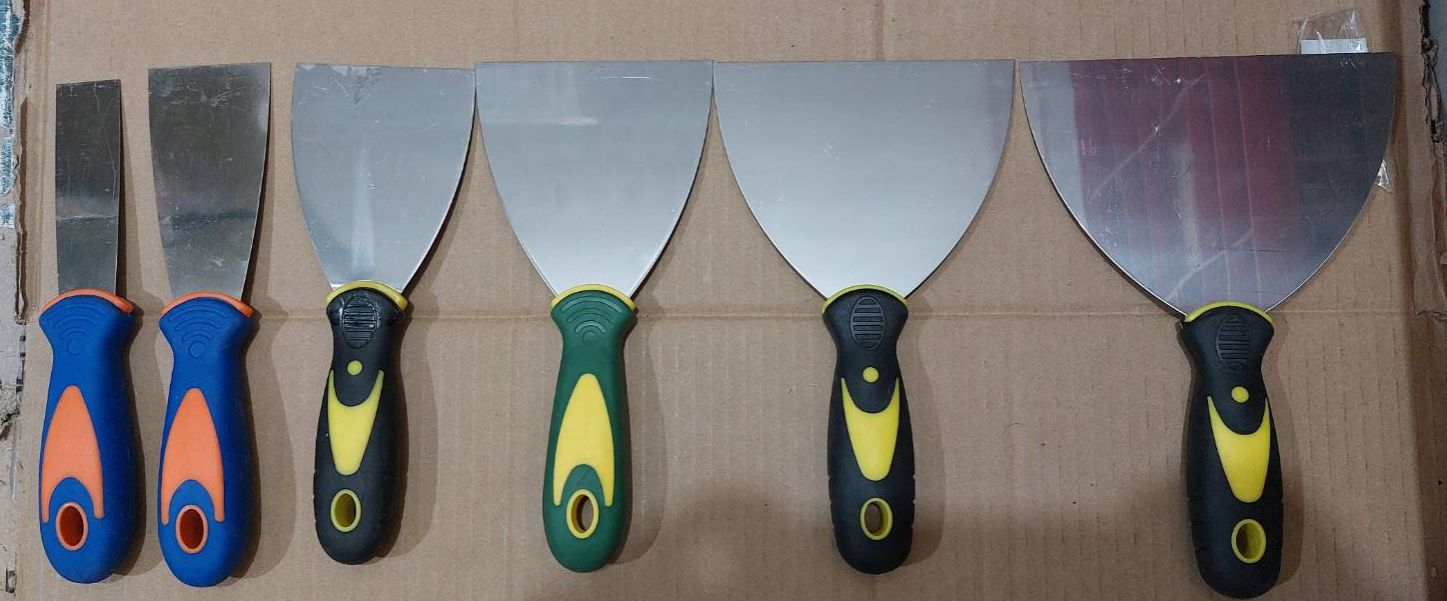 Heavy Duty Steel Putty Knife Scraper / Paleta 1 , 2 , 3 , 4 , 5 Or 6 ...
