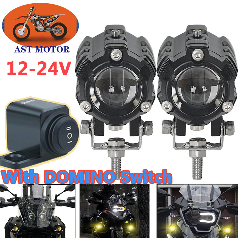 Mini Driving Light Set V5 (4Wire) Tricolor LED Spotlight Korean chip ...